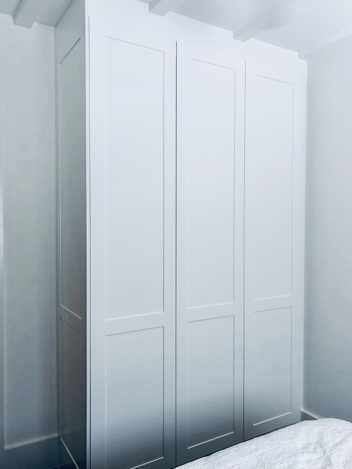 Two-panel-shaker-style-hinged-doors - Robes Delivered