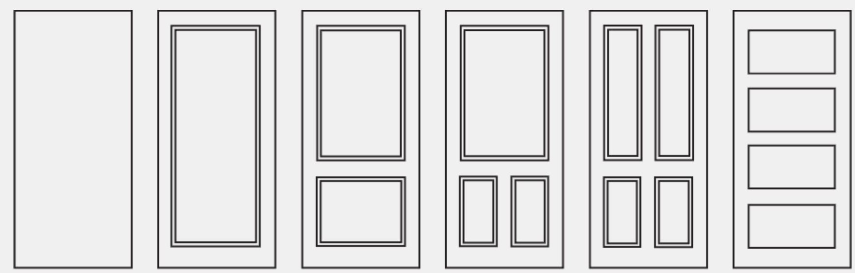 POLYURETHANE-DOOR-LAYOUT-OPTIONS - Robes Delivered